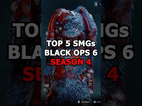 TOP 5 SMGs in BLACK OPS 6 (Season 4) | Best BO6 Class Setups