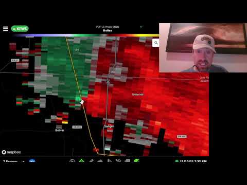 TORNADOES cause damage east side of Tulsa, OK earlier! This was the live radar breakdown