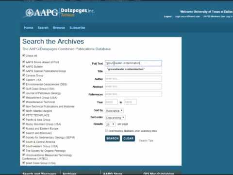 AAPG datapages