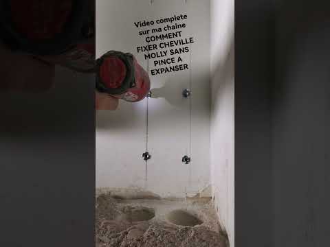 fixation cheville molly sans pince a cheville molly #bricolage