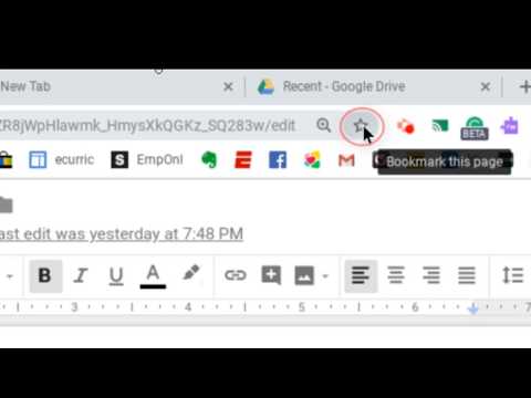 Chromebook Tips & Tricks: Bookmarks & Launcher