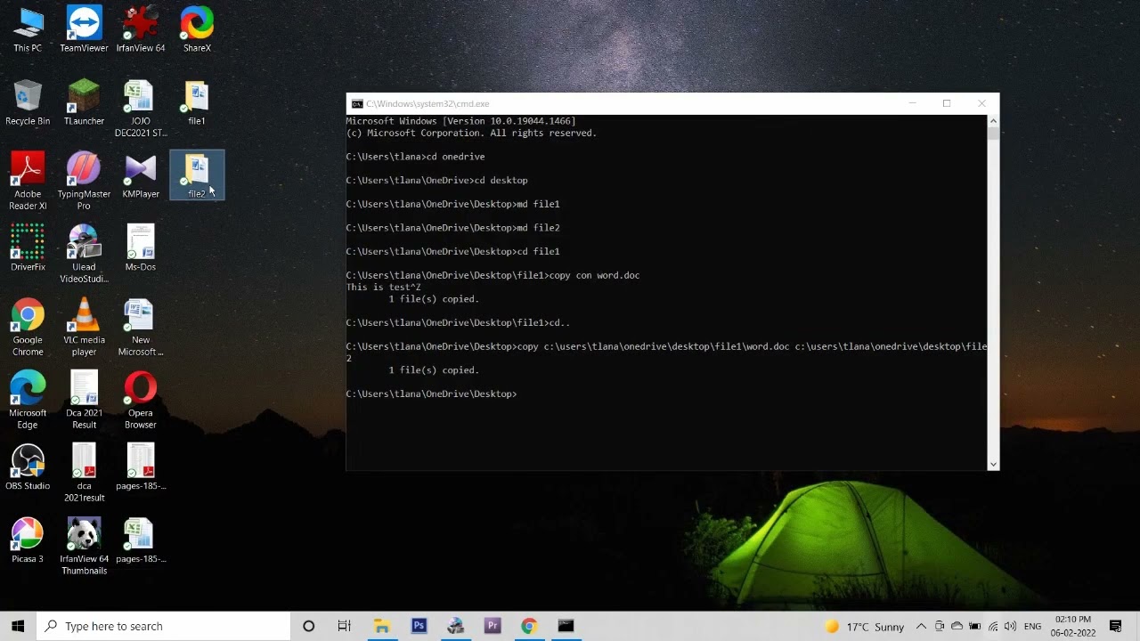 Operating System (Ms Dos): Basic Internal Command Part-2.