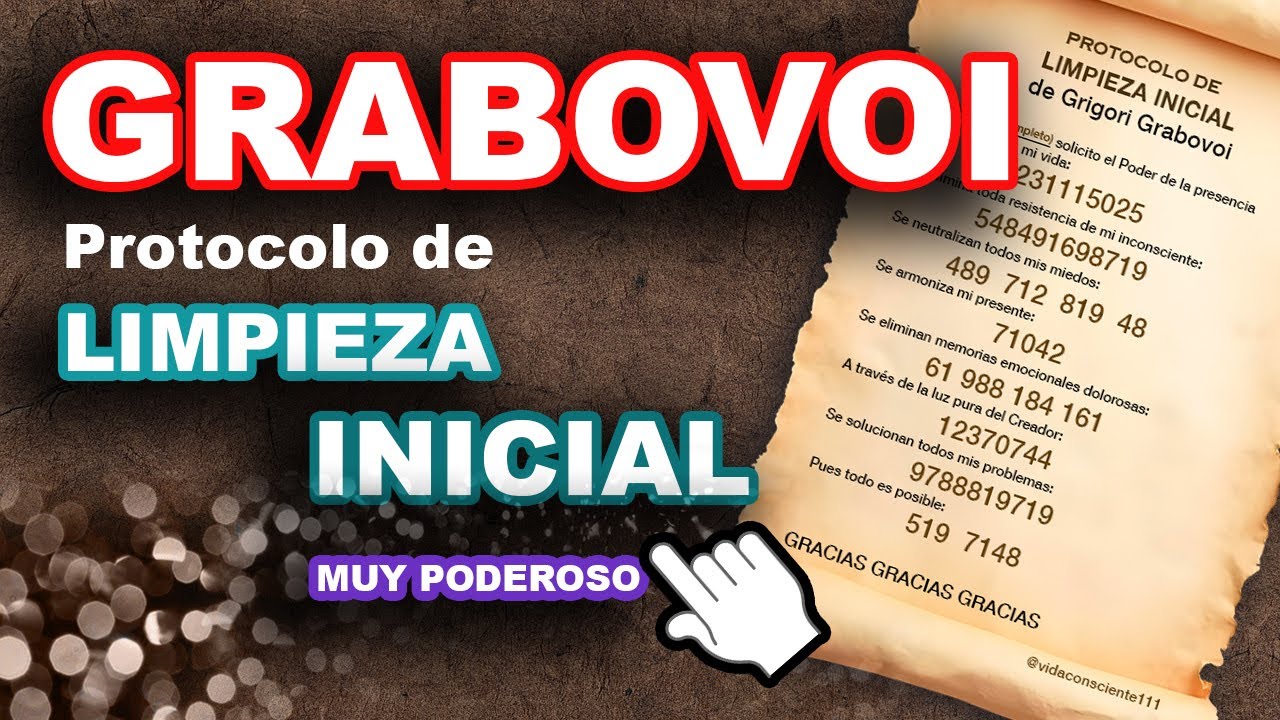 GRABOVOI ✅ INITIAL CLEANING Protocol | Powerful GUIDED Piloting
