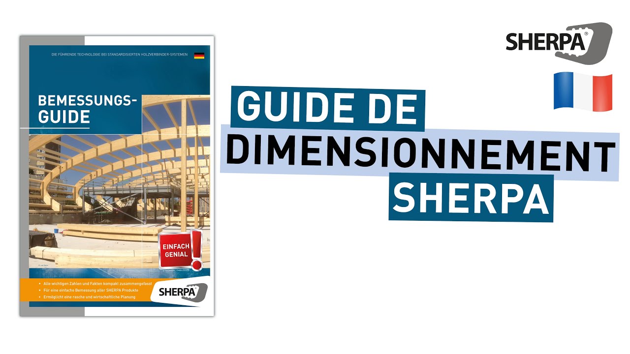 Guide de dimensionnement SHERPA – les meilleurs raccords pour la construction en bois