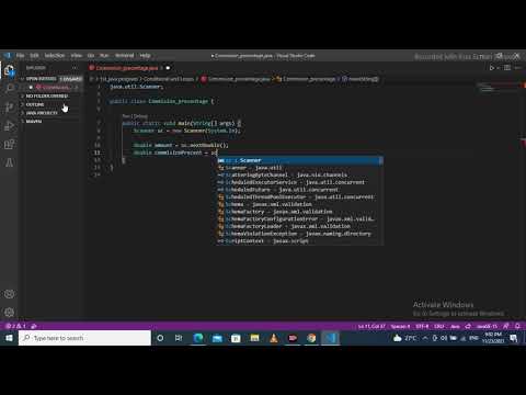 Commision Percentage in java | java Programming