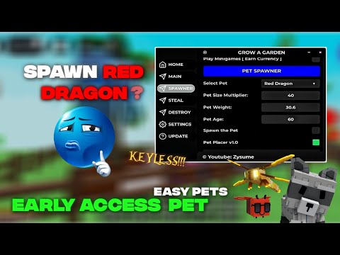 [V3] NEW ZYSUME SCRIPT GROW A GARDEN | 2025 BEST SCRIPT GROW A GARDEN | apply mutations' pet spawner