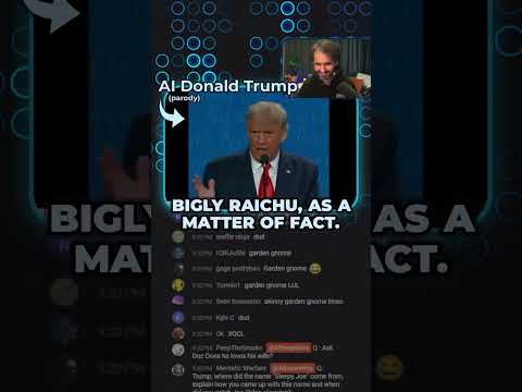 Nobody Knows Pokemon Like AI Donald Trump
