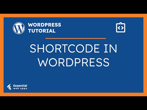 How To Add Shortcode In WordPress Page - How To Use WordPress Shortcode