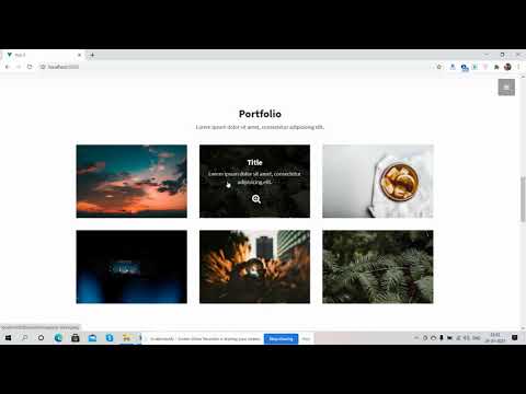 Vuejs Bootstrap Landing Page Template Free