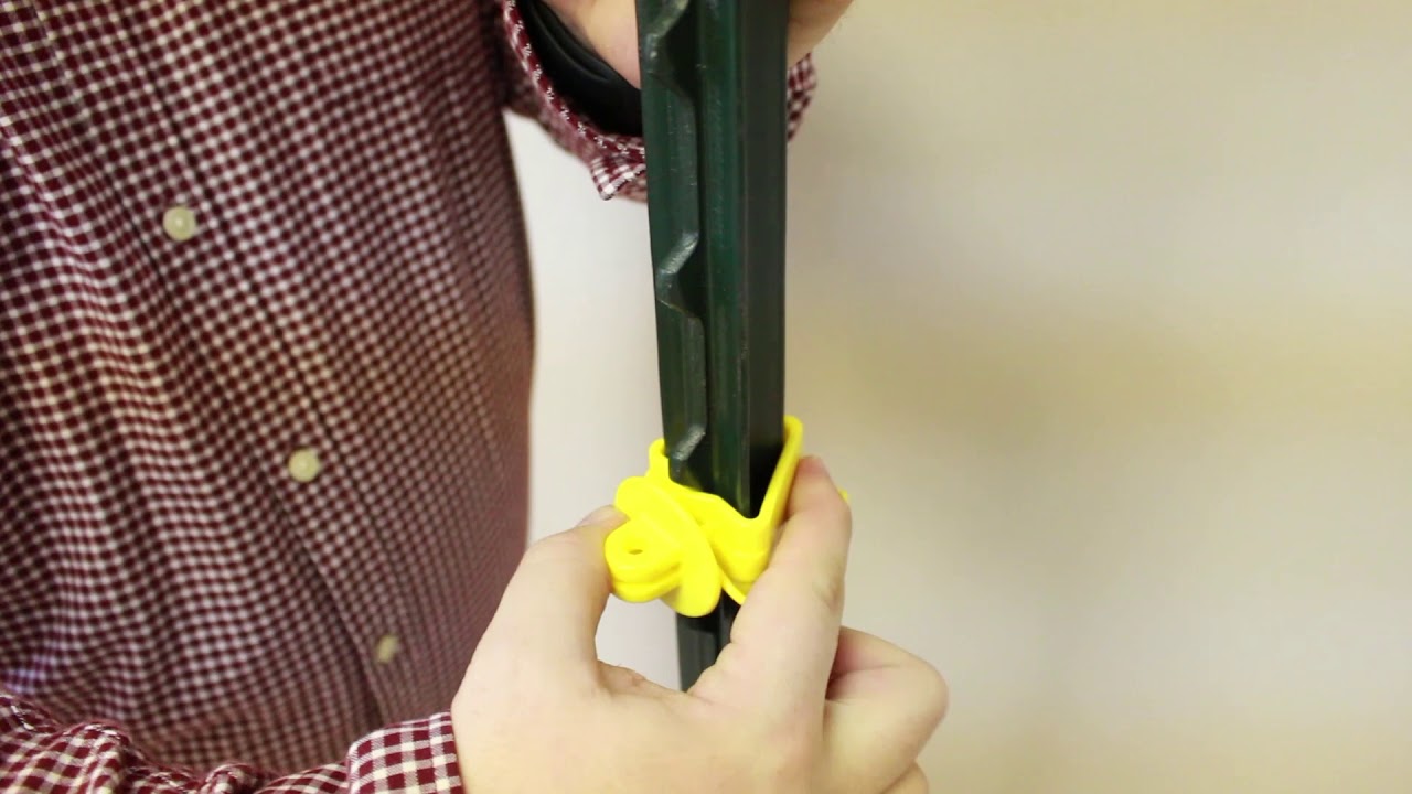 How to Install Pin-Lock T-Post Insulators
