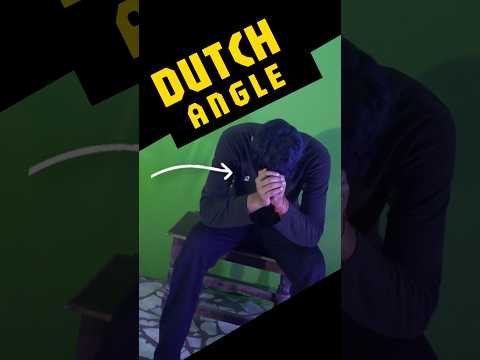 How to shoot Dutch Angle ? Unique Camera Angles Part 3 #cameraangle #camonsam2