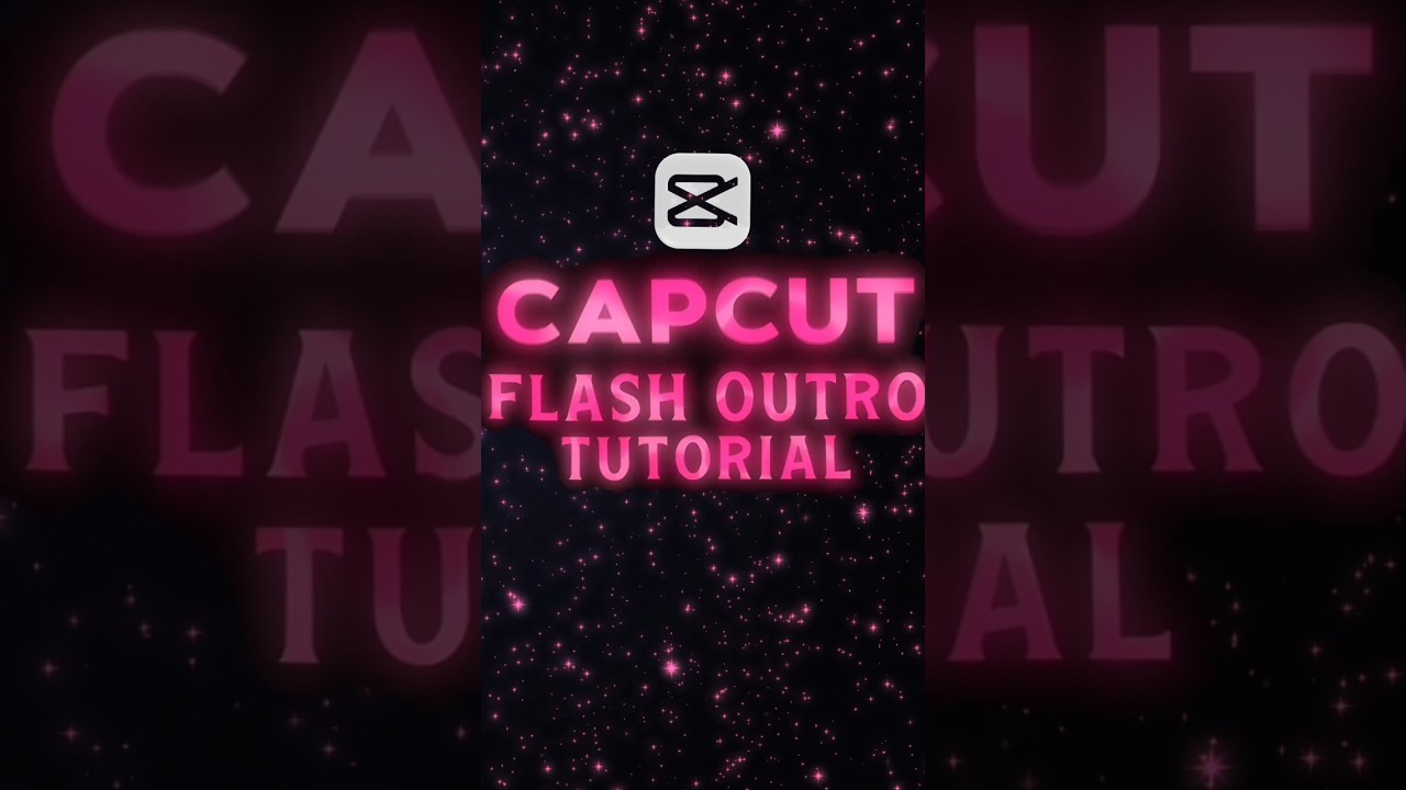 CapCut Flash Outro Tutorial 🔥| Smooth Outro #shorts #capcut #tutorial