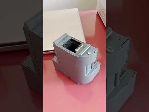 Here is the process to replace the Epson L6490 colour printer maintenance box.