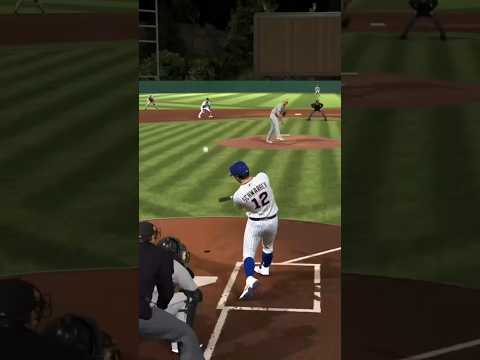 Moonshot 99 Kyle Schwarber hits a NUKE! ⚾️🎮 #mlbtheshow23 #gaming #baseball