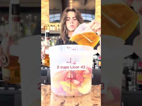 Making a Sangria Recipe for Fall #shorts #sangria #mixology