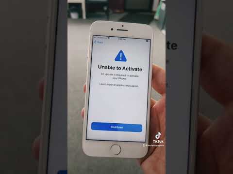 iPhone 7 Unable to Activate, Common Apple Problems pt.1 #Shorts