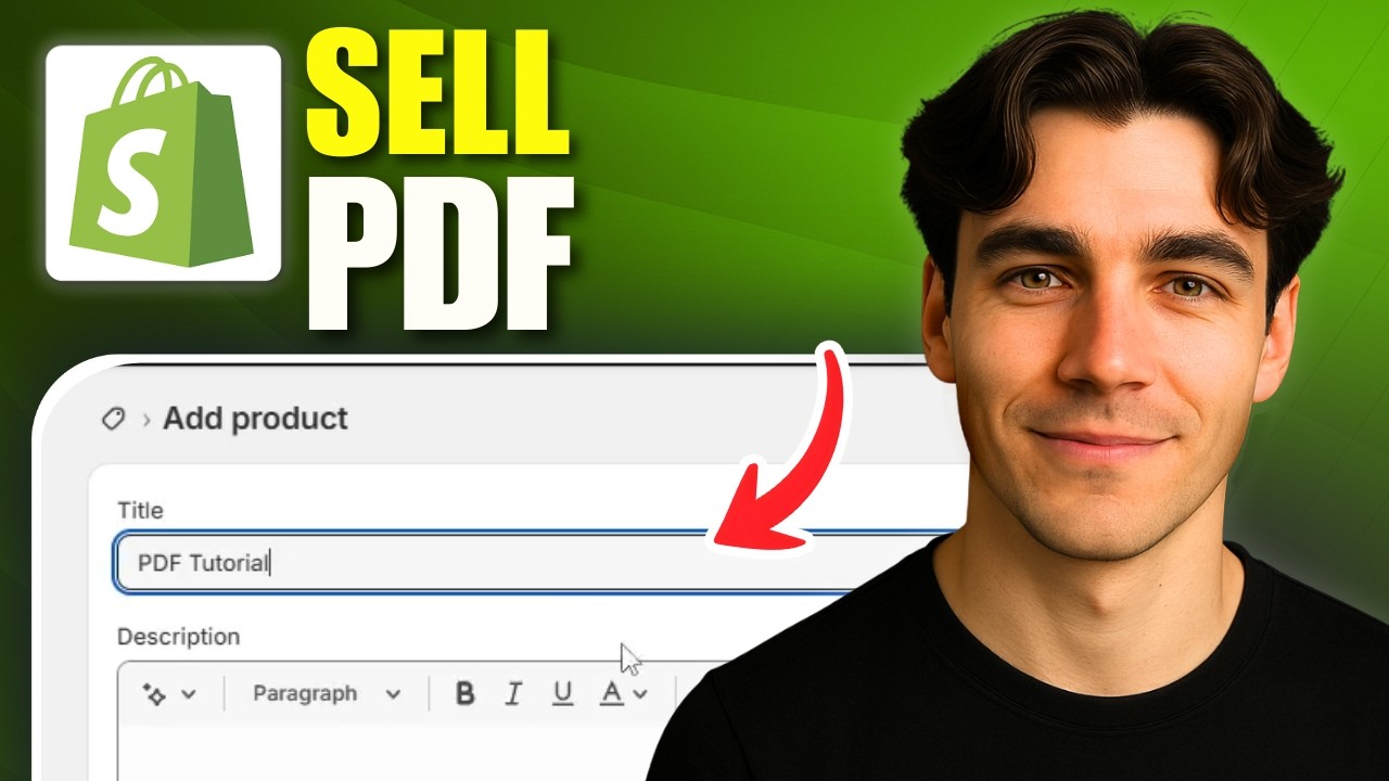 How To Sell PDF On Shopify (Tutorial 2026)