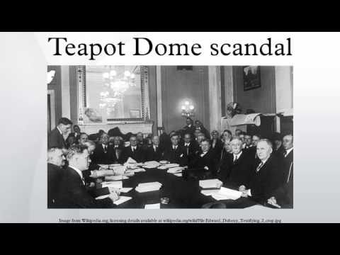 Teapot Dome scandal