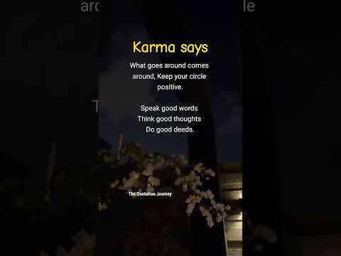 Positive Vibes Only β»οΈπ§ β¨ | Karmaβs Law#KarmaQuotes #PositiveEnergy #DoGood