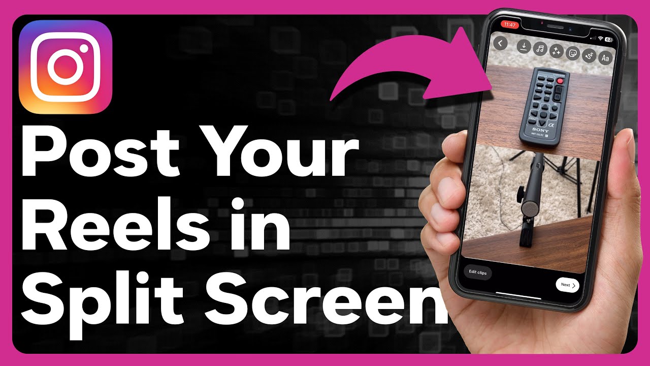 How To Post Split Screen Videos On Instagram Reels