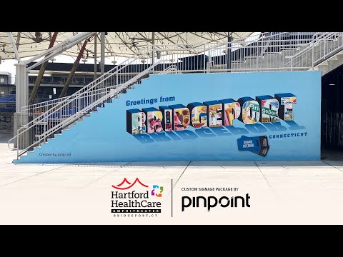 Hartford Healthcare Amp – Venue Signage & Installation