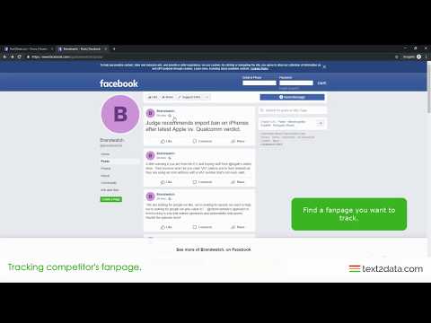 Social media monitoring in Excel [Facebook]