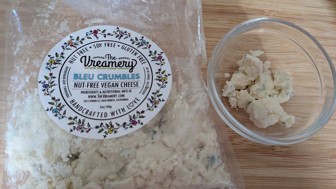 Best Plant-based Bleu Cheese Crumbles!!! (Review)