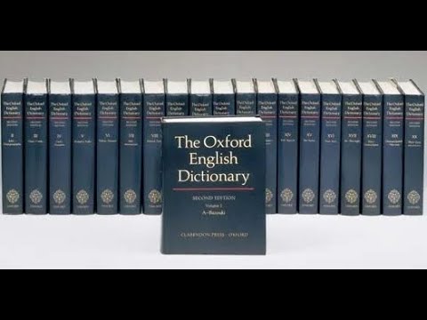 The Oxford English Dictionary