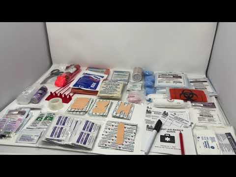 Intermediate Canadian Workplace First Aid Kit CSA Type 3 CSA Z1220-17: CONTENTS OVERVIEW
