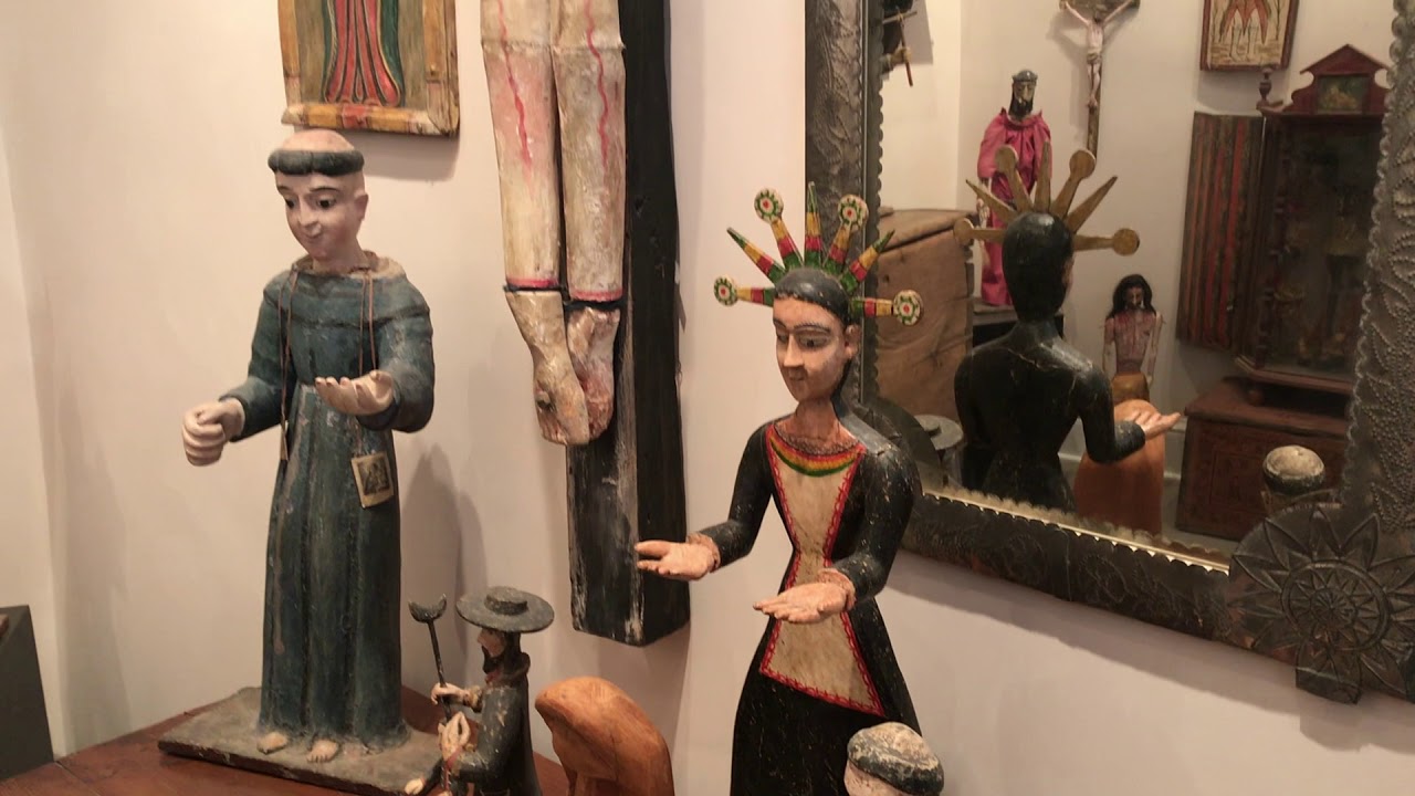 Peyton Wright Gallery Installation -  Historic Work - Spring 2019