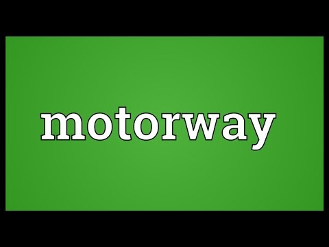 Motorway Meaning