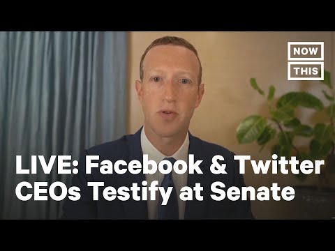Facebook’s Mark Zuckerberg and Twitter’s Jack Dorsey Testify | LIVE | NowThis