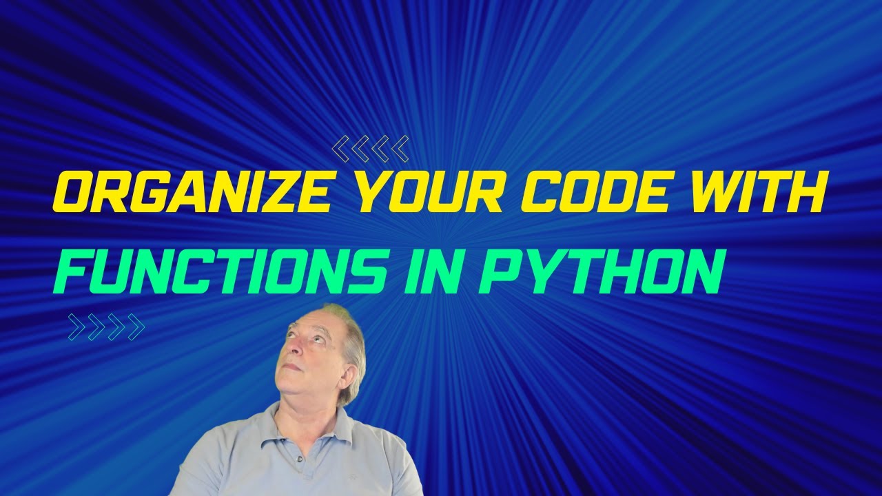 Organizing your Python code with functions #python