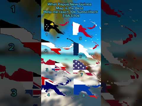 What Papua New Guinea Map is the Best #geography #map #mapping #mapper #history #oceanía
