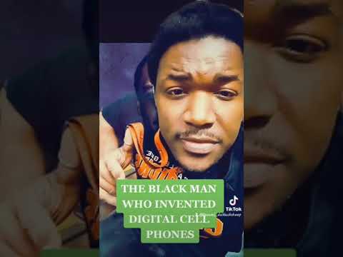 the black man who invented cell phones #BlackHistoryMonth