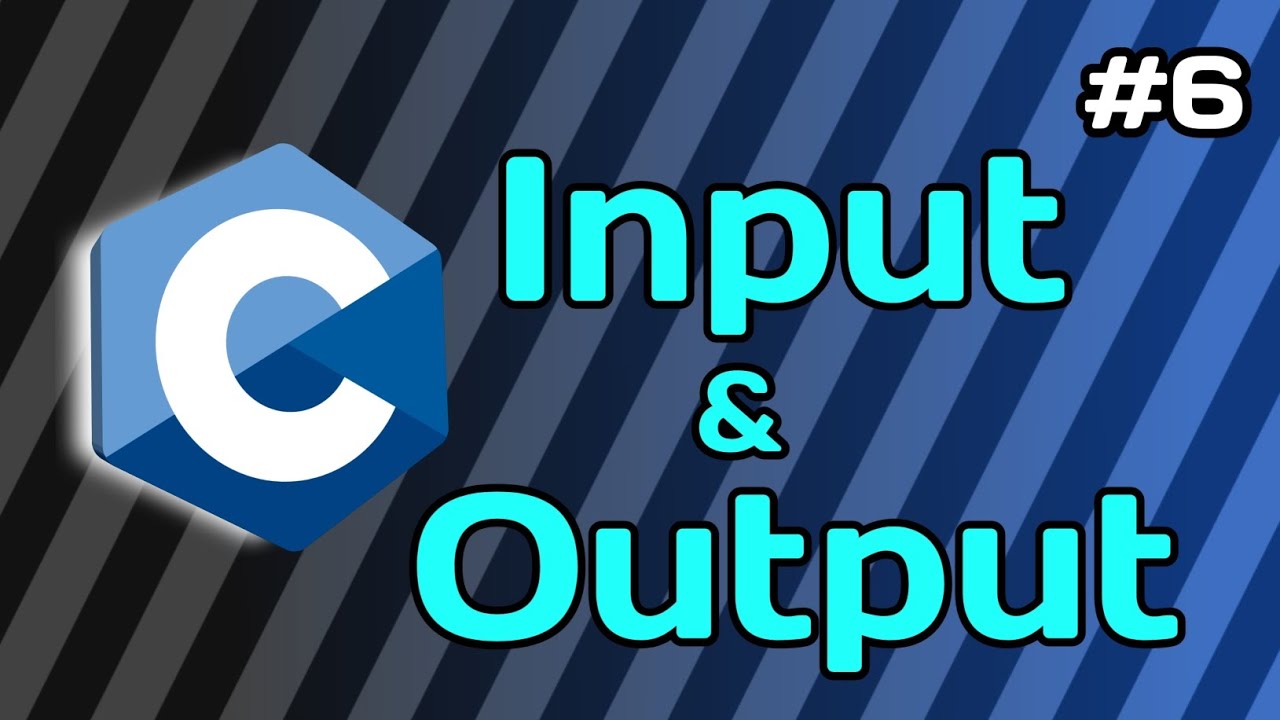 Input and Output in C || C Programming Tutorial for Beginners