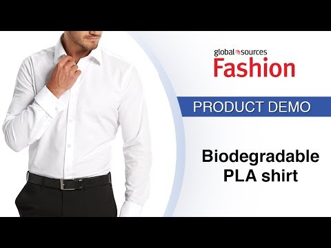 Biodegradable PLA men's shirt - Global Sources Fashion