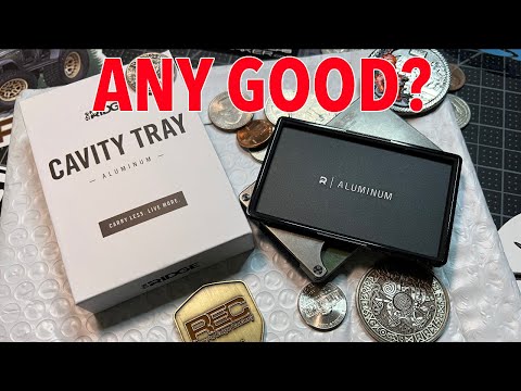 RIDGE WALLET Coin Tray! Unboxing and install. Is it any good?