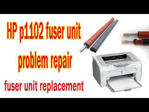hp p1102 fuser replacement Repair Fuser unit