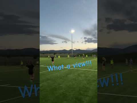Beautiful training field! #soccer #soccerfamily #colorado #fcdenver #amazing #soccerpractice