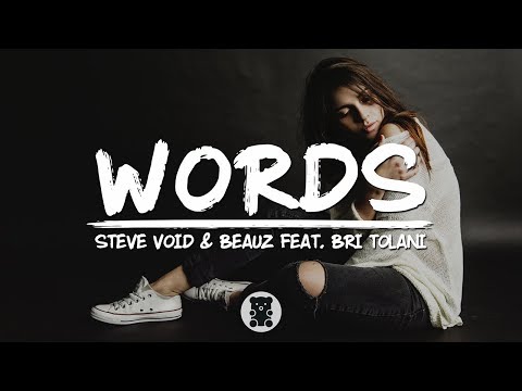 Steve Void & BEAUZ - Words (Lyrics Video) (feat. Bri Tolani)