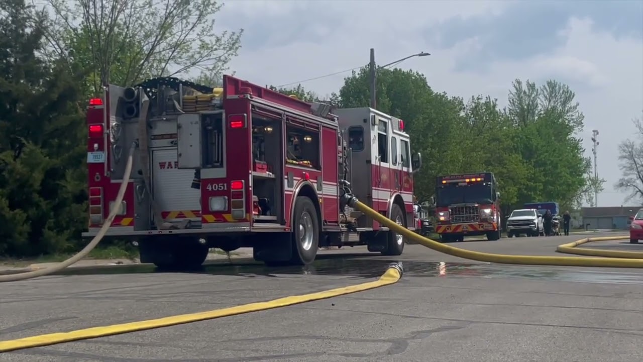 Garage fire sparks response from Warsaw-Wayne Fire Territory ...