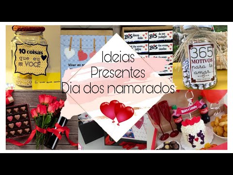 Ideias de presentes para o dia dos namorados