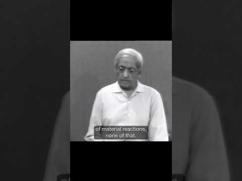 The empty mind | Krishnamurti #shorts
