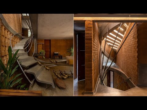 Jack Fruit Garden Residence in #Vengola, #India designed by Wallmakers