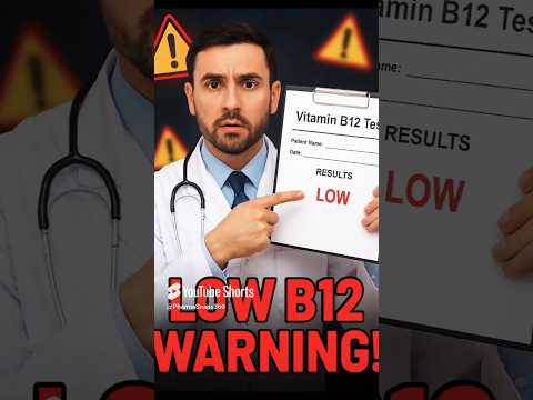 Vit B12 Deficiency Symptoms You Should Never Ignore! #medicalshorts #doctor