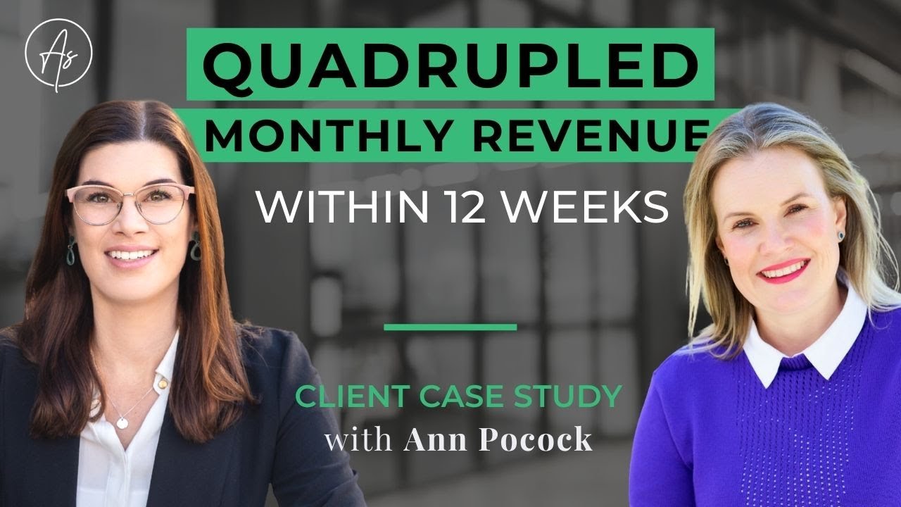 How Ann Pocock Quadrupled Her Monthly Revenue in Just 12 Weeks | Galaxy.ai