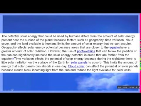 What Is Solar Energy