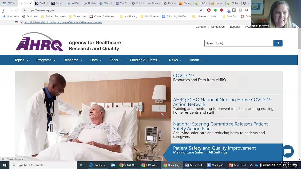 Finding Public Health Statistics