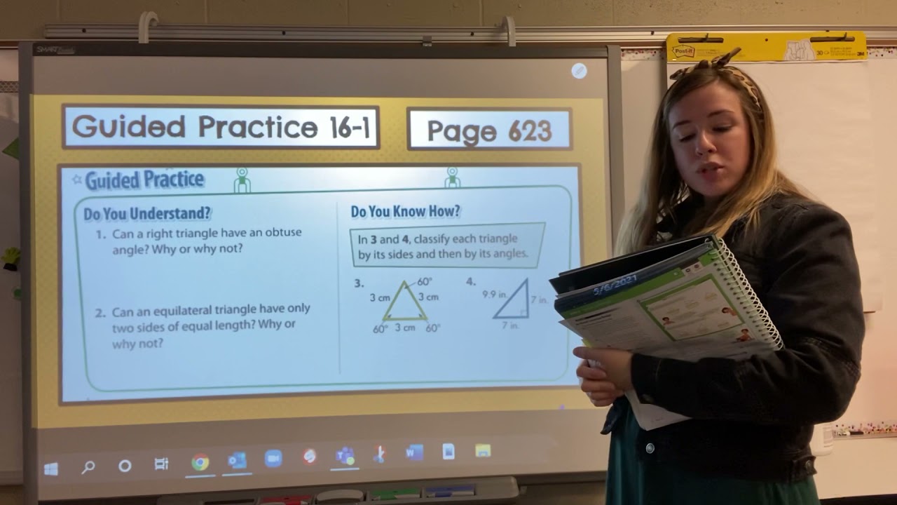 16-1 Classify Triangles